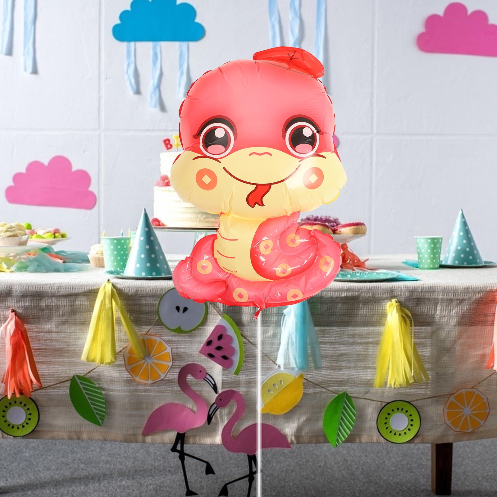 Raindrops 10pcs Chinese New Year Supply Plastic Balloon Animal Balloons ...