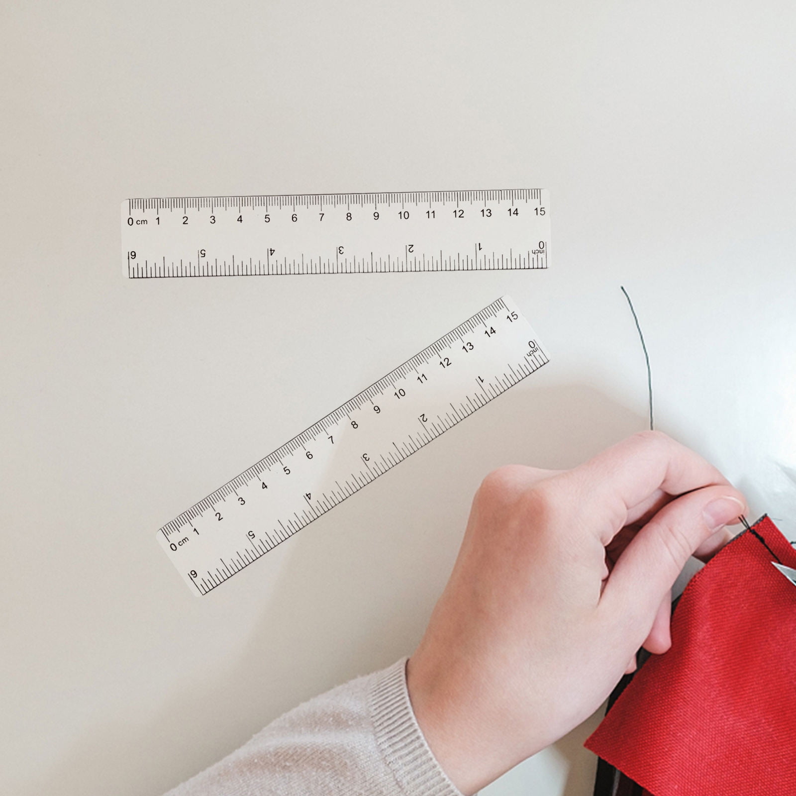 Raindrops 10pcs Classroom Supplies Metric Rulers for Students Technical ...