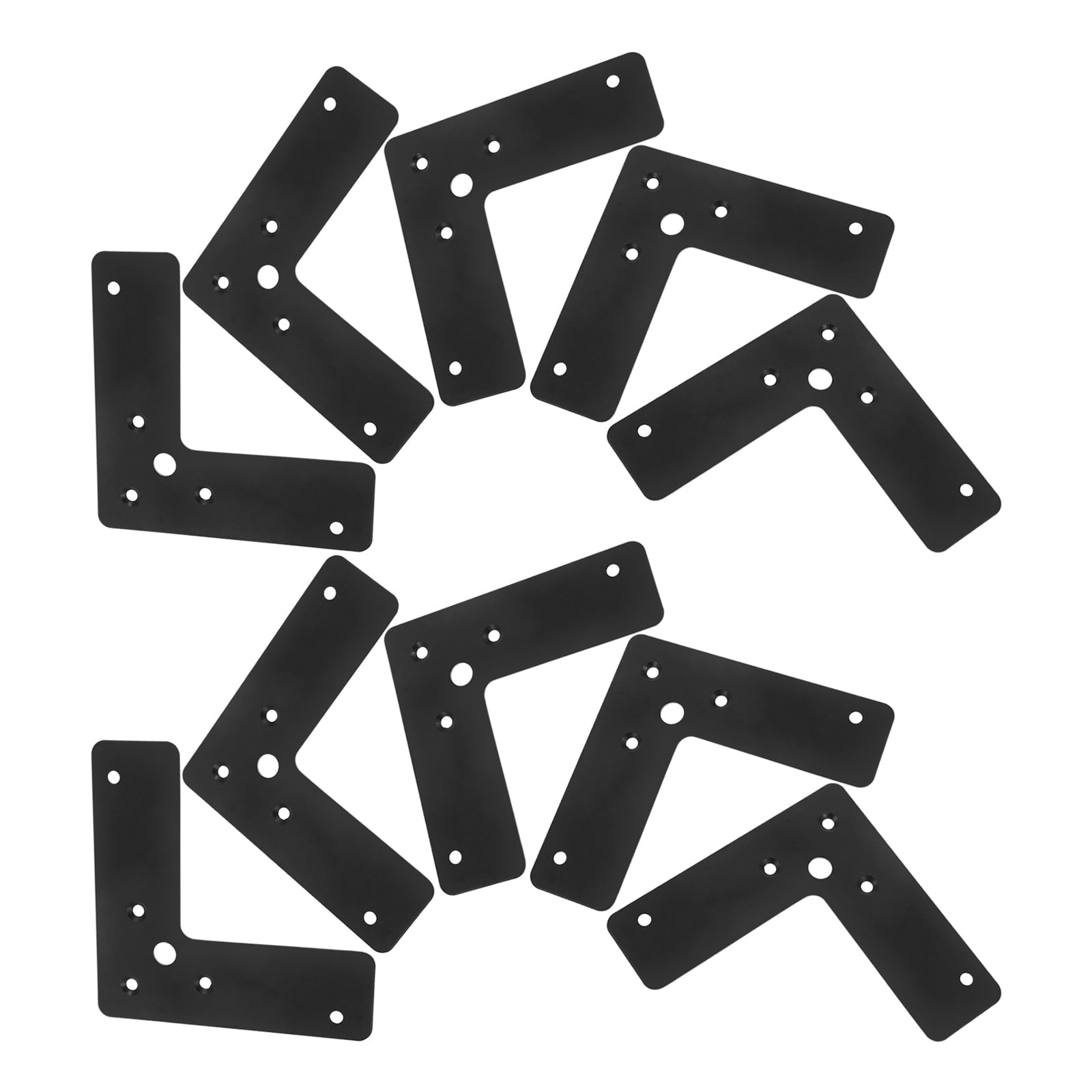 Raindrops 10pcs Flat Corner Braces L Shaped Corner Brace Heavy Duty ...