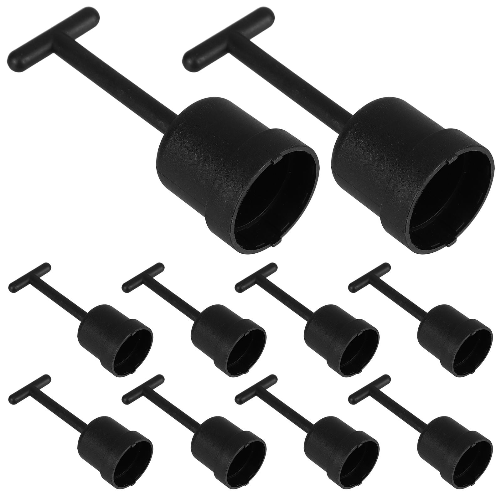 Raindrops 10pcs G9 Light Bulb Socket Plastic Wrench G9 Lamp Shade Ring Collar Ring Removal Tool ...