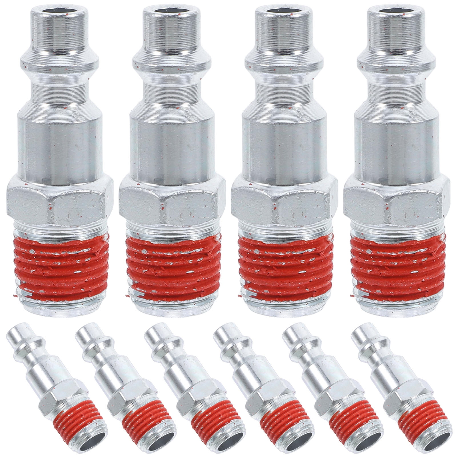 Raindrops 10pcs Industrial Air Plug Air Compressor Fittings 1/4" Npt ...