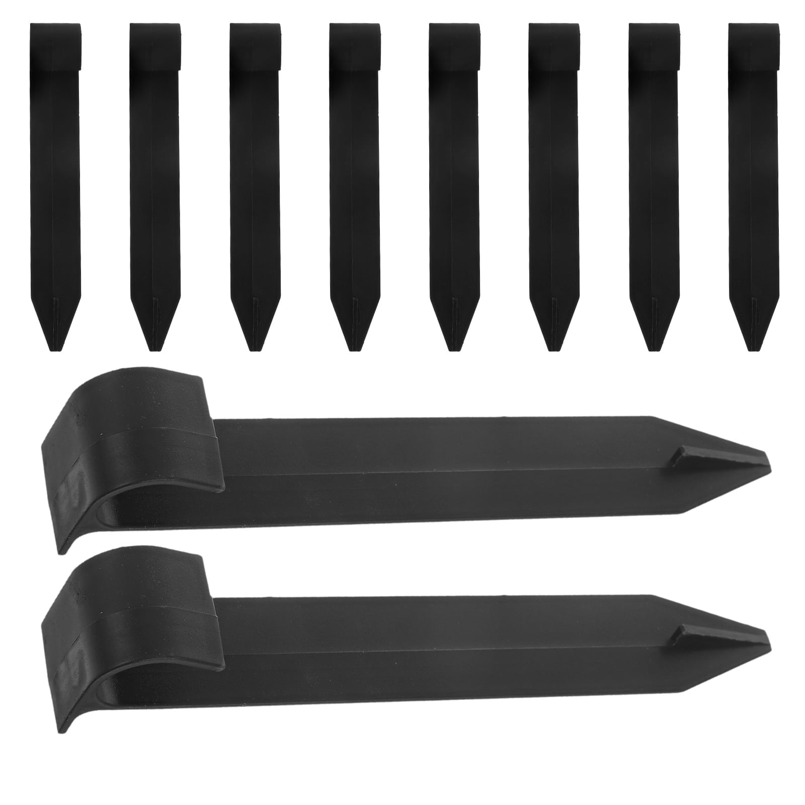 Raindrops OUNONA 10pcs L Shaped Garden Anchor Stake for Irrigation ...