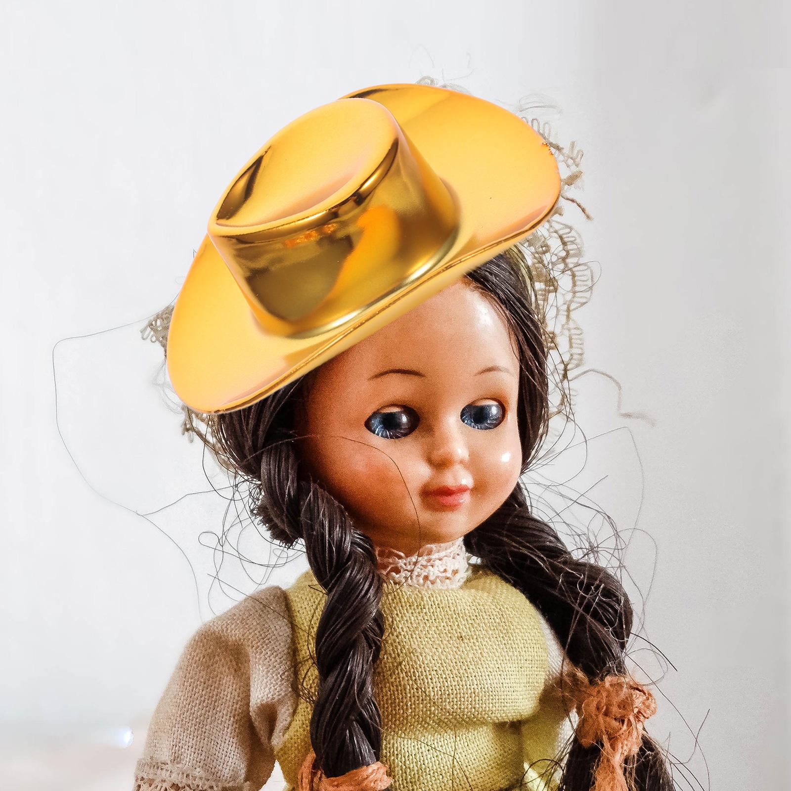 Raindrops 10pcs Mini Cowboy Hats Tiny Cowboy Hats Plastic Miniature ...