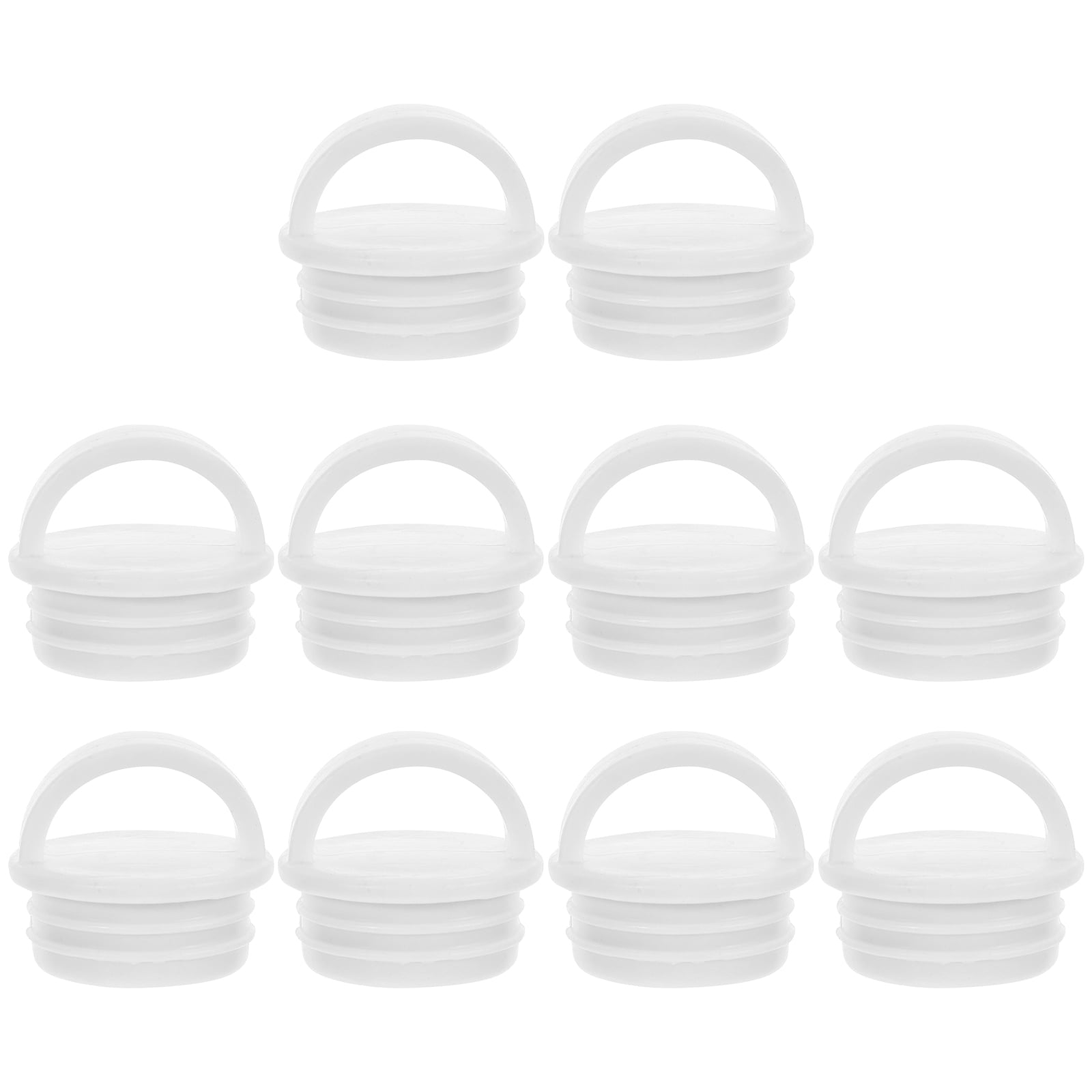 Raindrops 10pcs Mop Bucket Drain Plugs Tubing End Cap Silicone ...