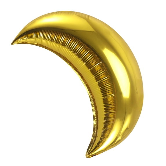 Raindrops 10pcs Party Balloons with Golden Crescent Moon Shape for ...