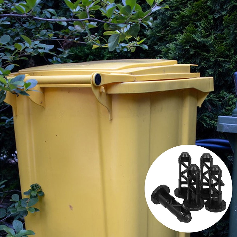 Raindrops 10pcs Plastic Hinge Pins for 240L Wheelie Bin Lids and Outdoor Trash Bins Garbage Can ...
