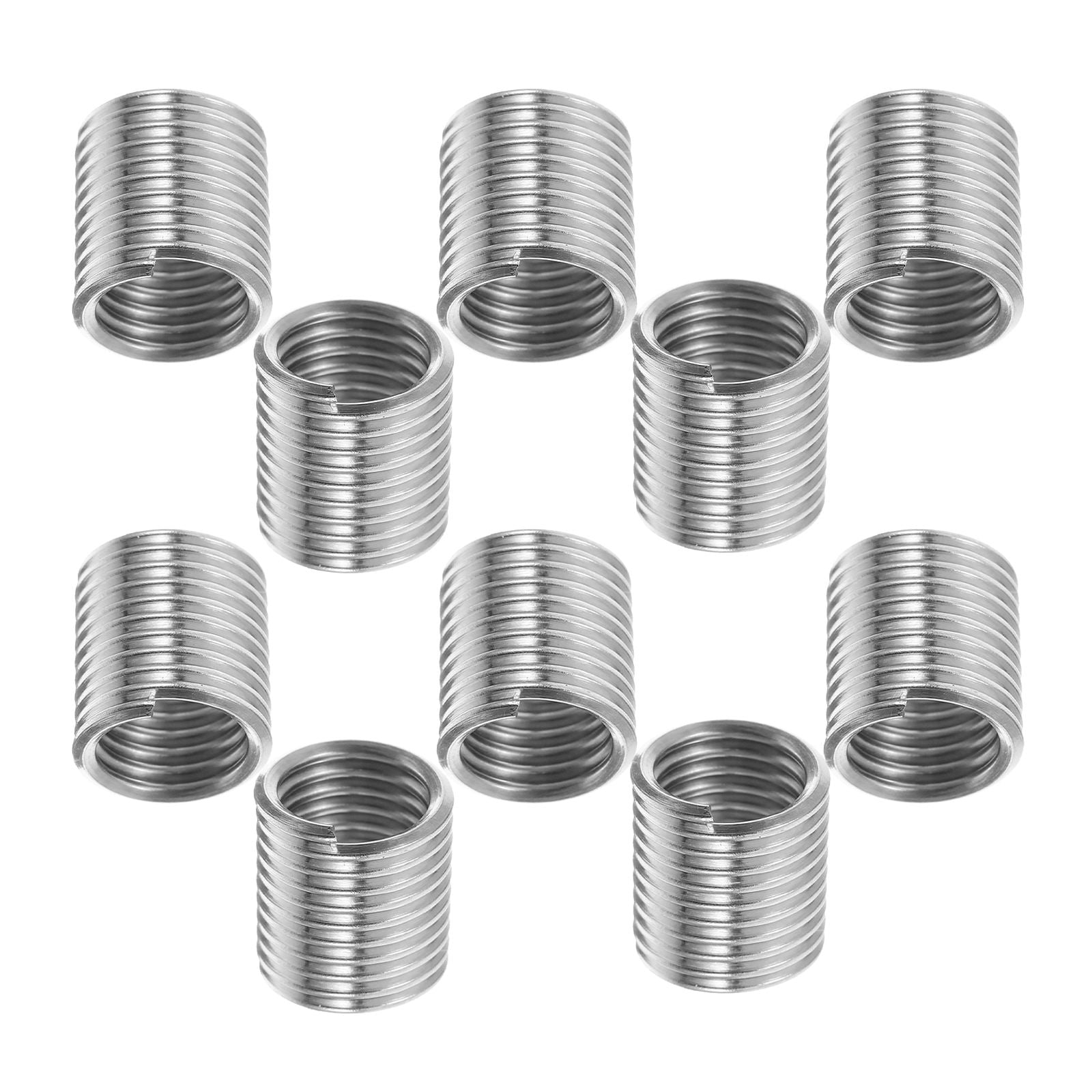 Raindrops 10pcs Precision Stainless Steel Threaded Screw Inserts for ...