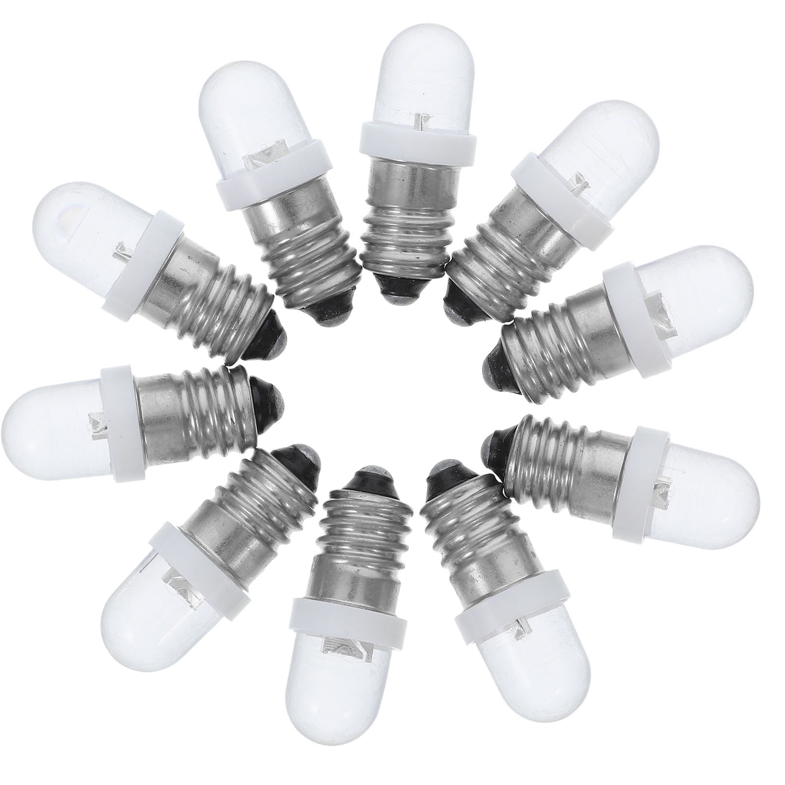 Raindrops 10pcs Screw Led Light Bulbs Miniature Screw Base Light Bulbs ...