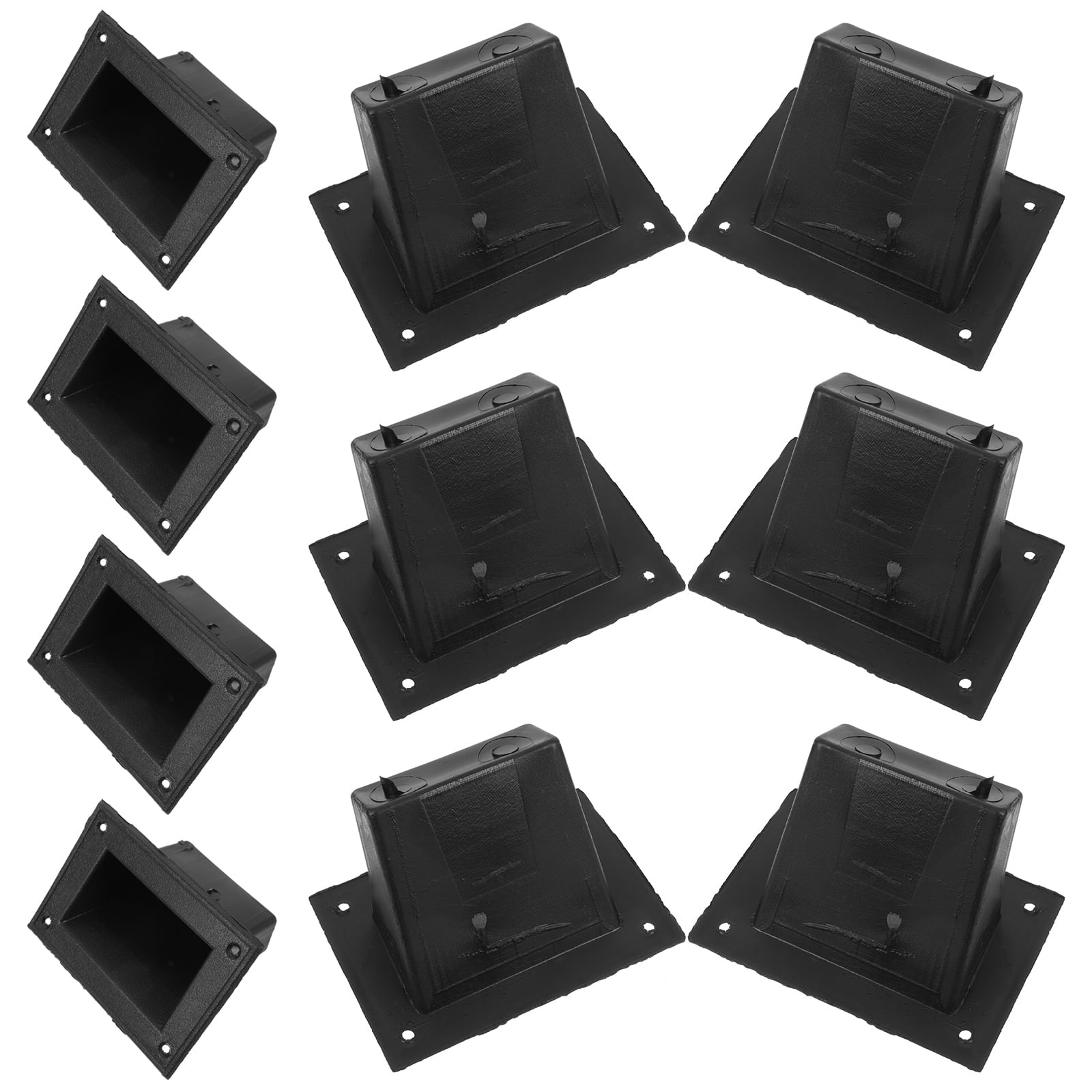 Raindrops 10pcs Speaker Cabinet Handles Recessed Pulls Chest Handles ...