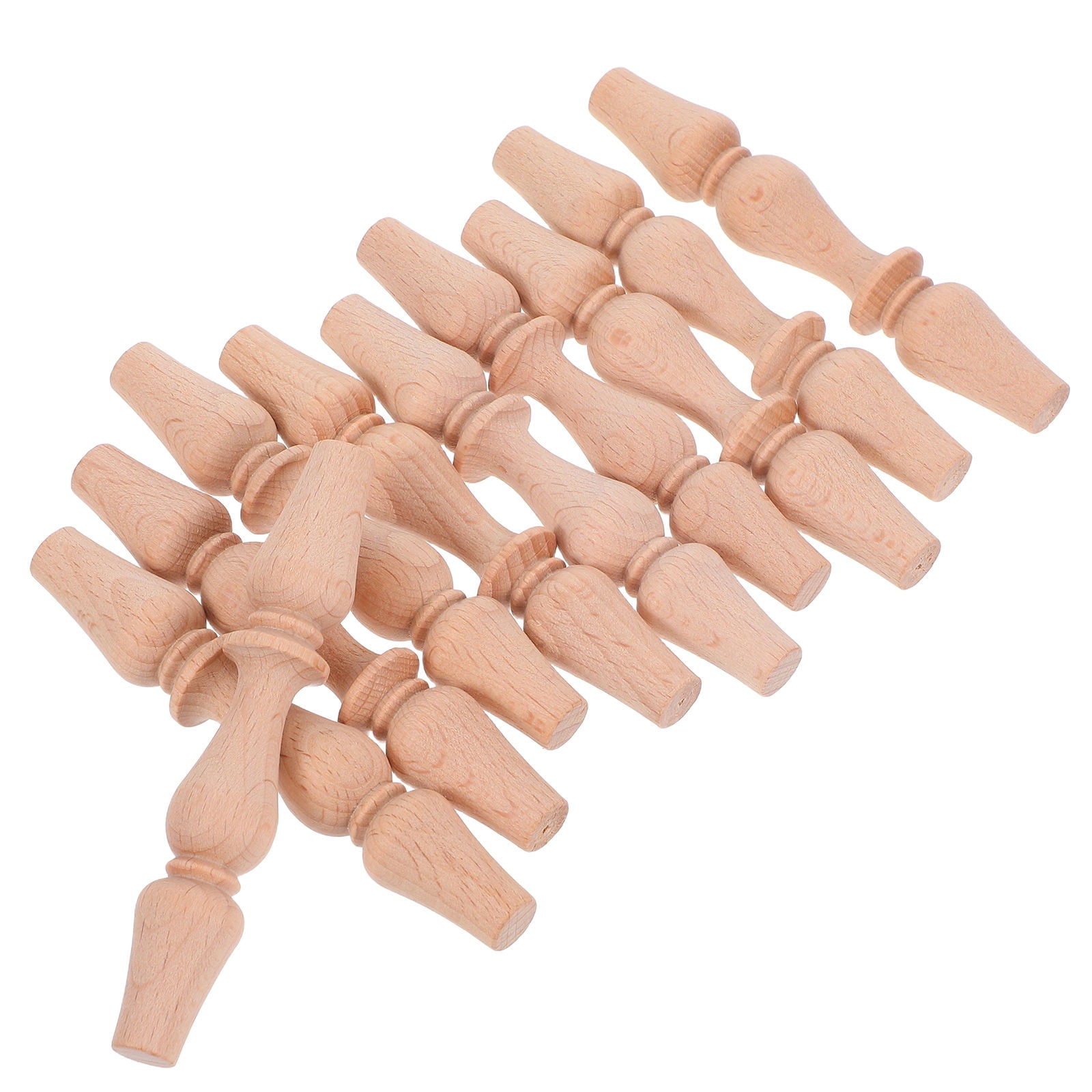 Raindrops 10pcs Wood Balusters For Staircases Wooden Spindles Wood ...
