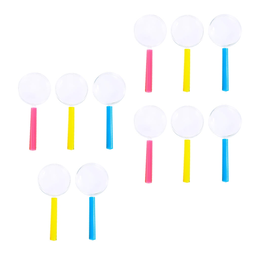 Raindrops 11Pcs Round Plastic Handheld Magnifiers Kids School Supplies ...