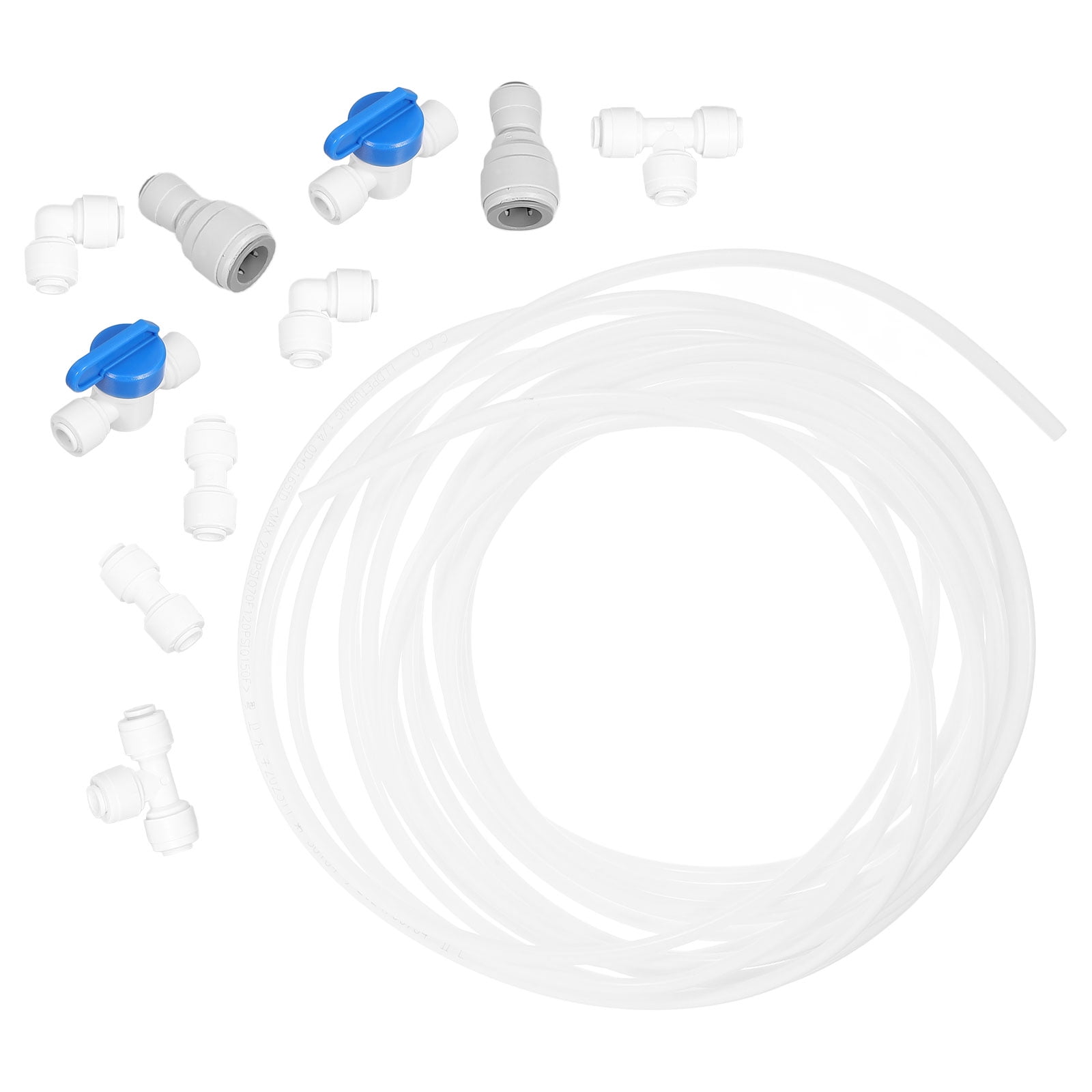 Raindrops 11pcs 1/2" Quick Connect Push In To Connect Fittings Set ...