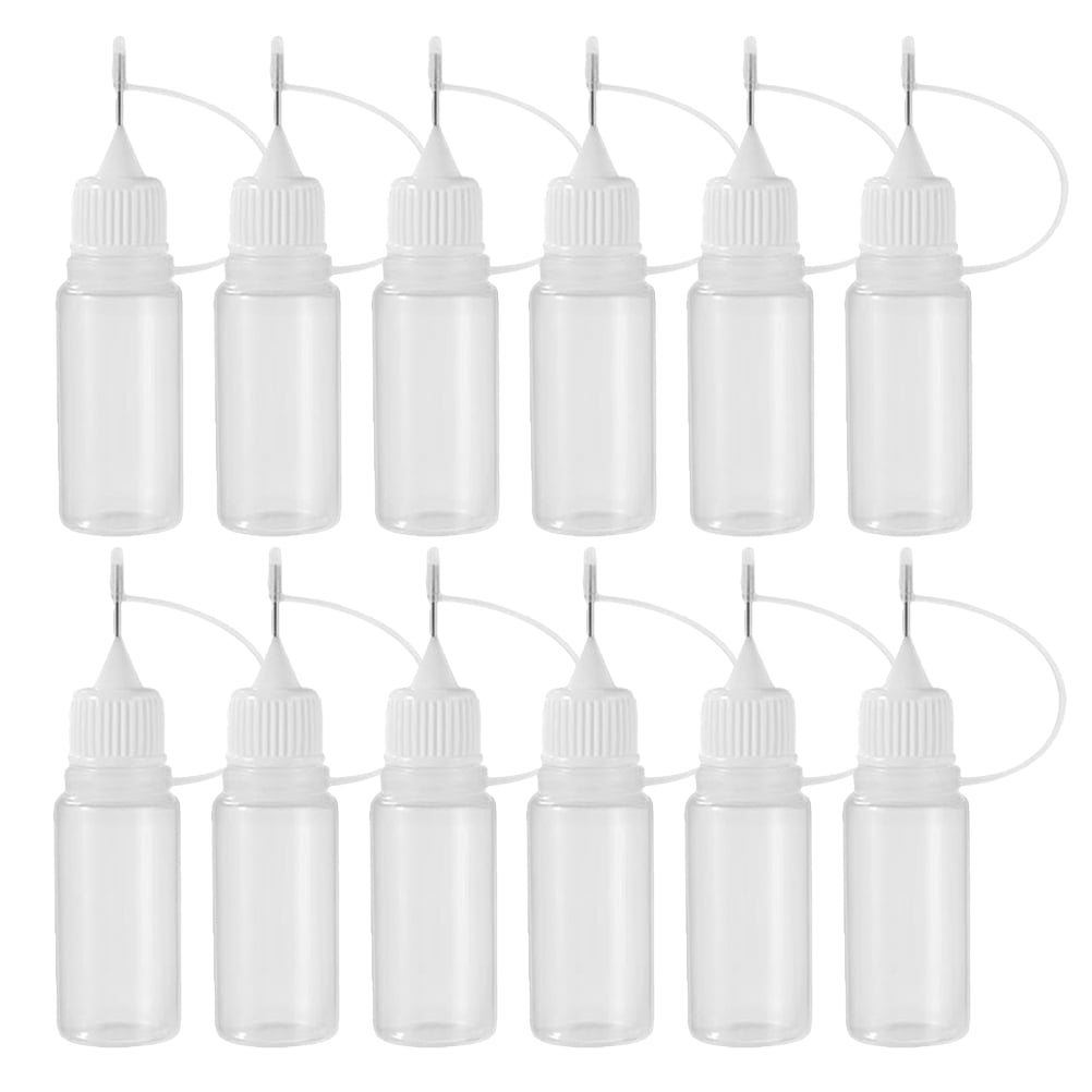 Raindrops 12PCS Small Plastic Bottles for Liquids with Precision Tip ...