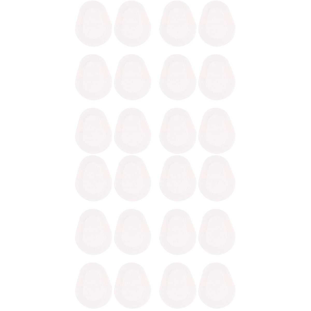 Raindrops 12 Pairs of Elastic Eye Patches Practical Eye Pads Nonwoven ...