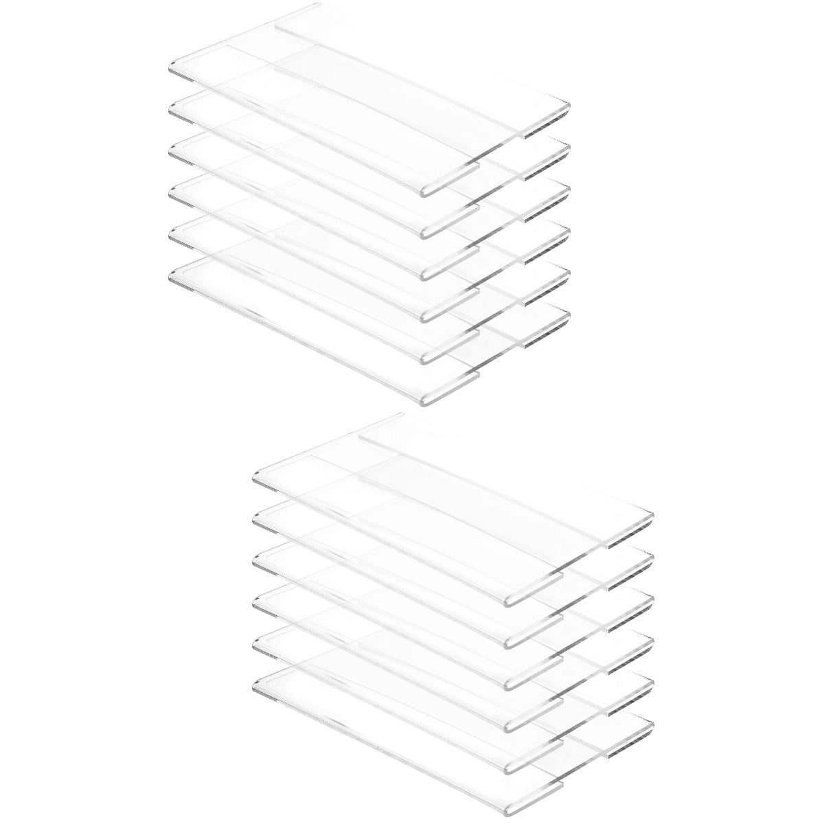 Raindrops 12 Pcs Acrylic Sign Holder Supermarket Merchandise Sign ...