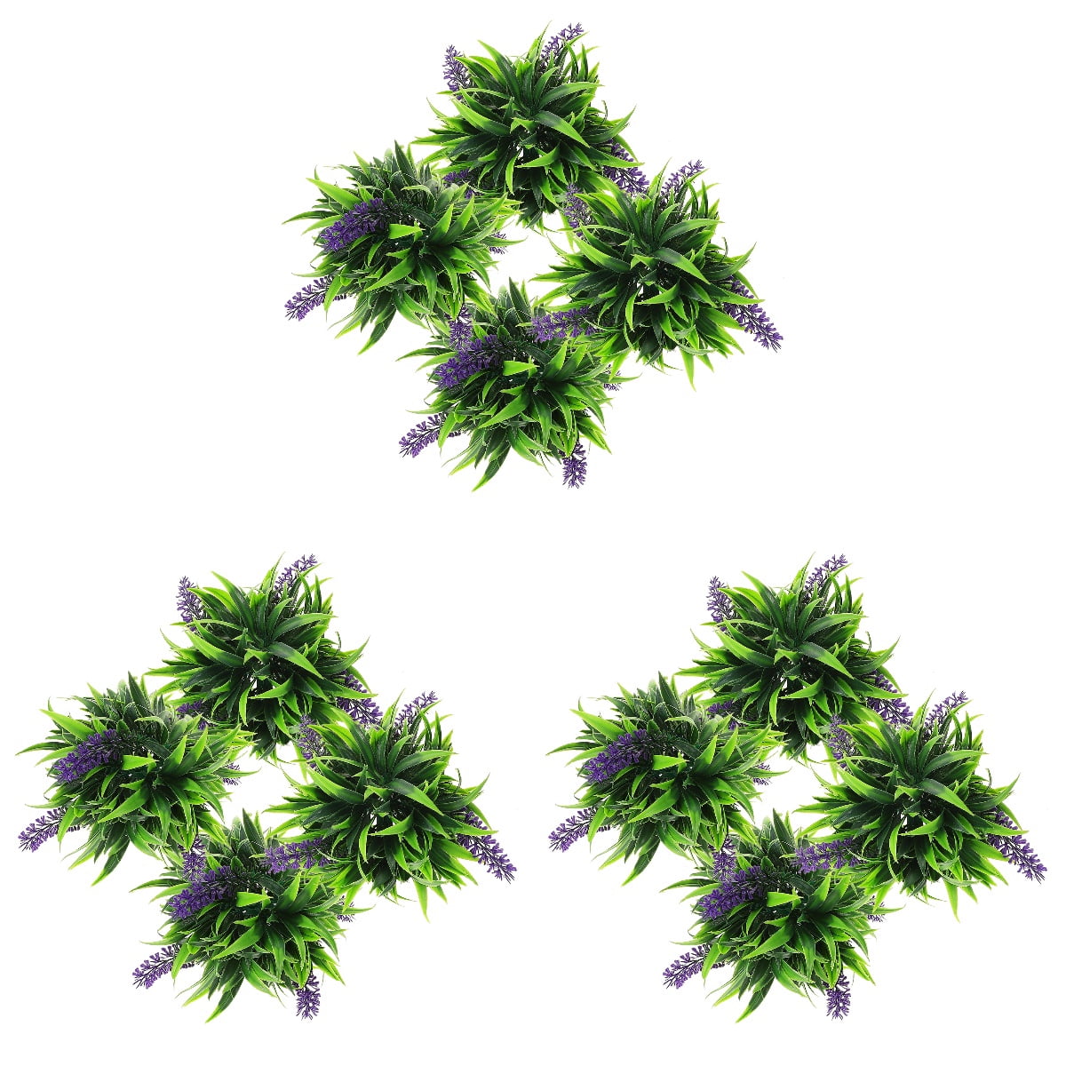 Raindrops 12 Pcs Artificial Topiary Lavender Ball Fake Plant Topiary ...