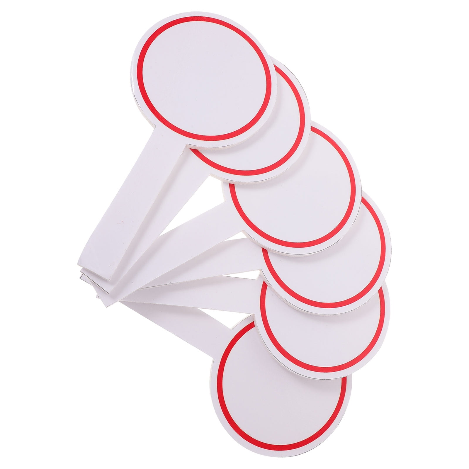 Raindrops 12 Pcs Blank Score Board Erasable Scoreboard Foam Voting Scoreboard Foam White Board ...