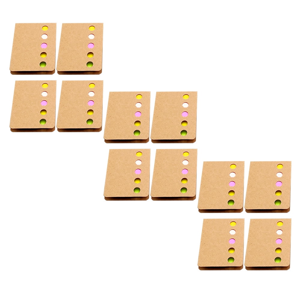Raindrops 12 Pcs Bookmarks Sticker Chart Index Stickers Classified ...