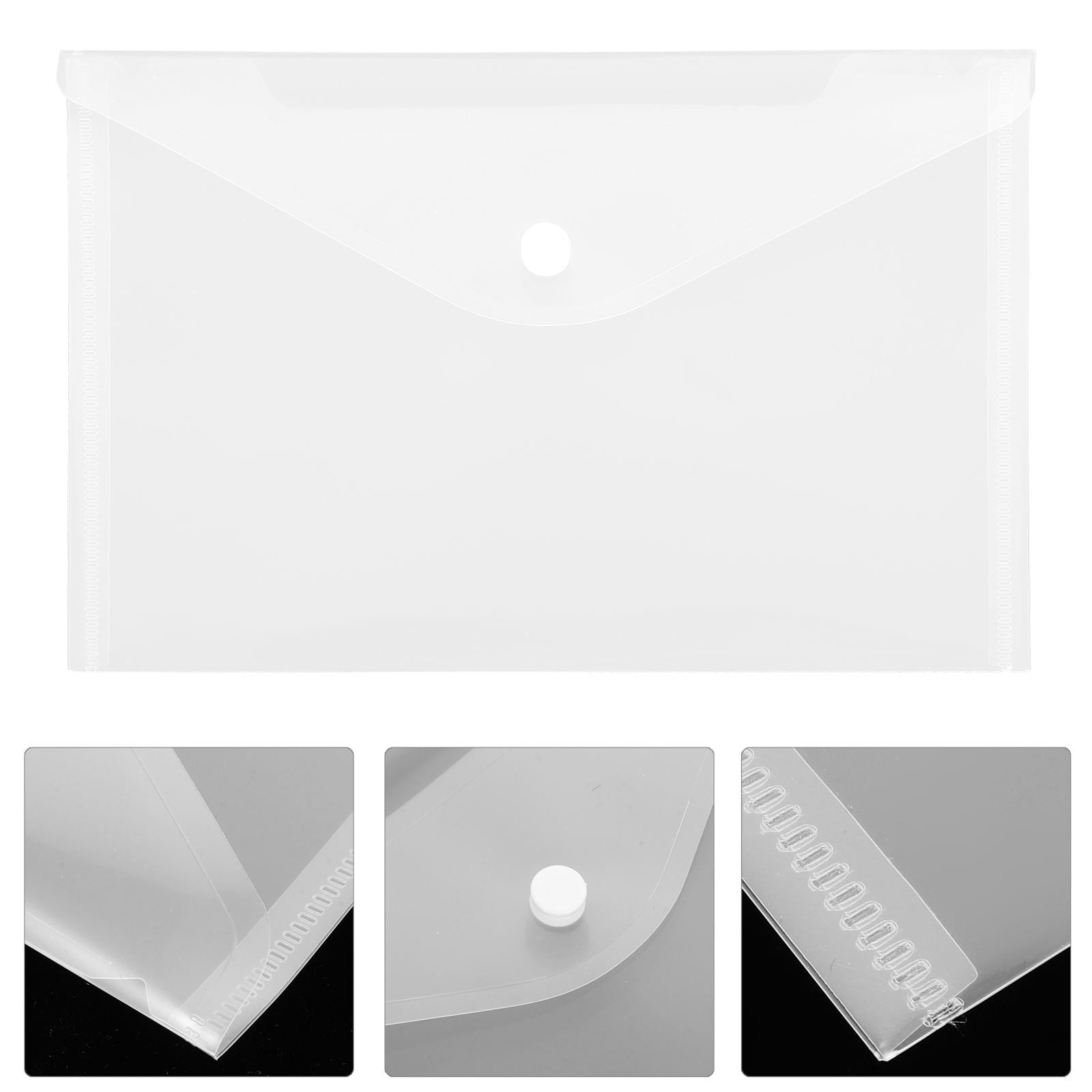 Raindrops 12 Pcs File Holder Small Pouch Pockets Documents Bag Folder ...