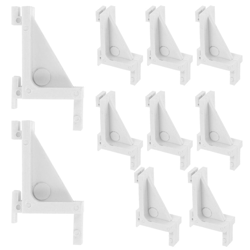 Raindrops 12 Pcs Freezer Hook Refrigerator Shelf Clips Freezer Clamp ...