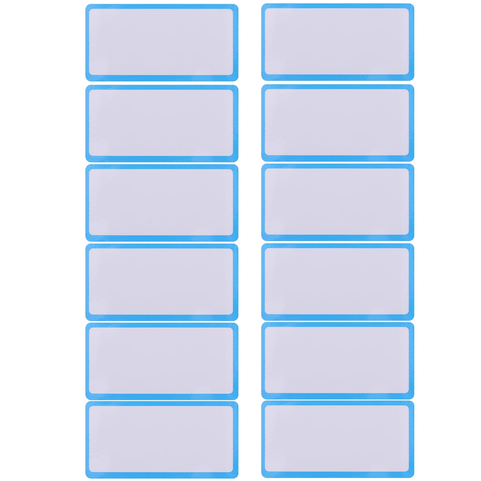 Raindrops 12 Pcs Magnetic Whiteboard Tags Color Label Stickers Blank ...