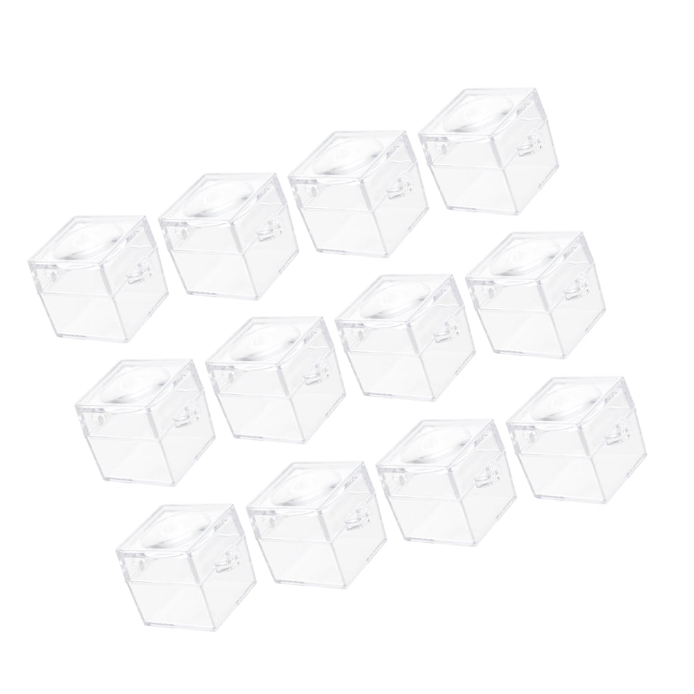 Raindrops 12 Pcs Magnifier Container Insect Viewer Fish Tank Top Lid ...