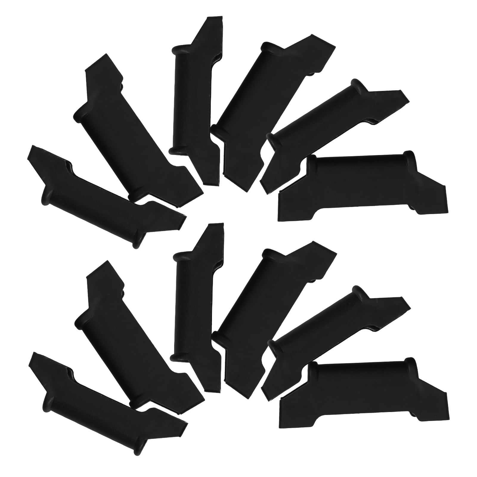 Raindrops 12 Pcs Office Foot Cushion Glides Desk Chair Pedal Slider ...