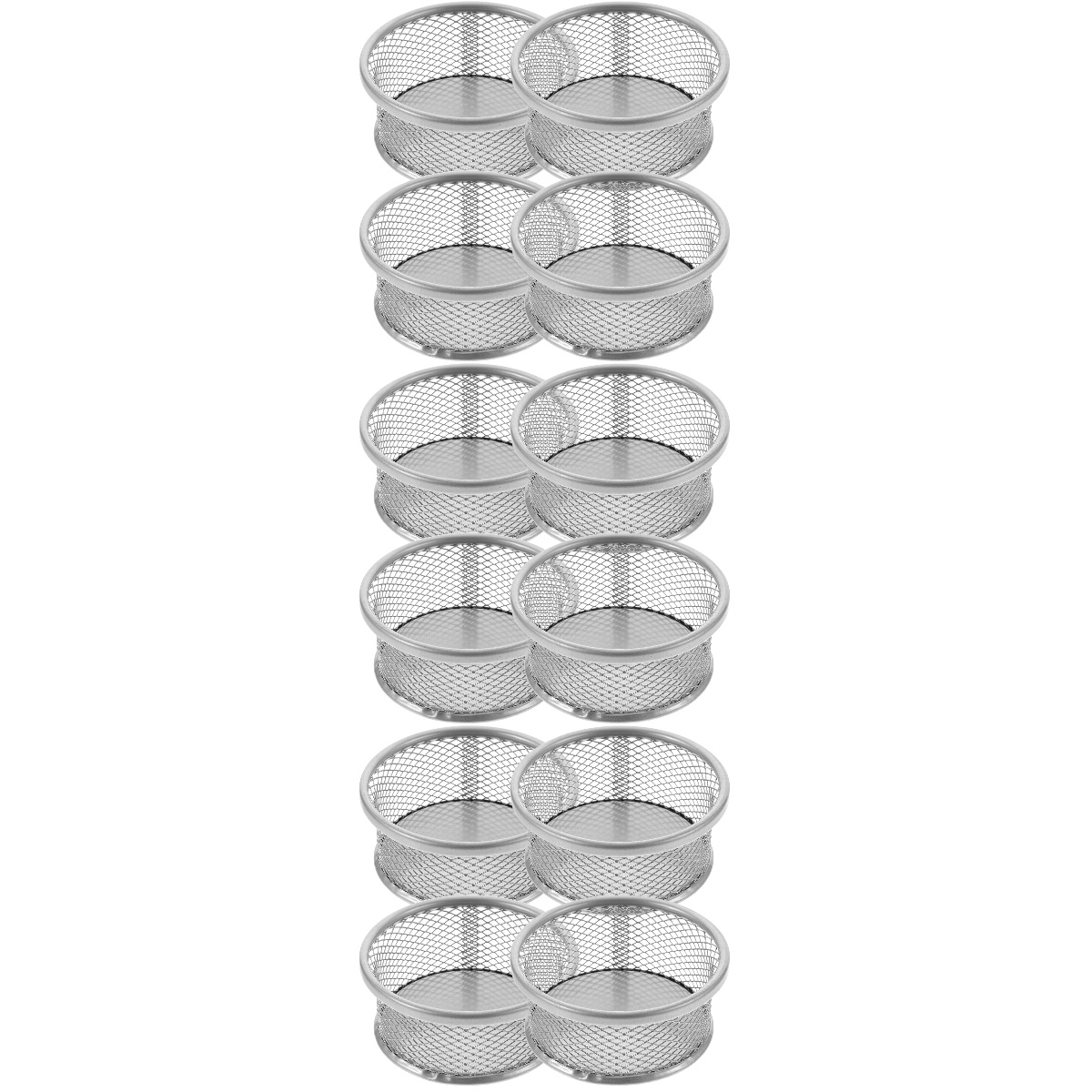 Raindrops 12 Pcs Paper Clips Holders Desktop Paperclip Containers Metal ...