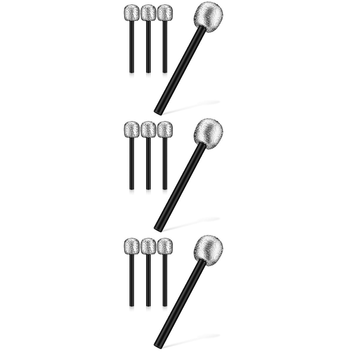 Raindrops 12 Pcs Play Microphone Prop Simulation Microphone Stage Mics ...