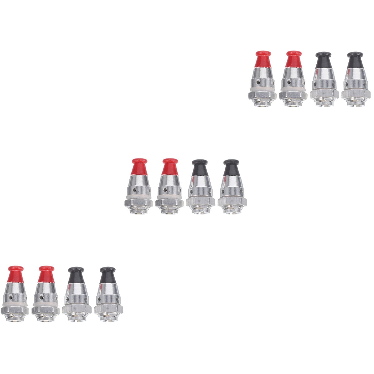 Raindrops 12 Pcs Pressure Cooker Jigger Valves Pressure Limiting Valve ...