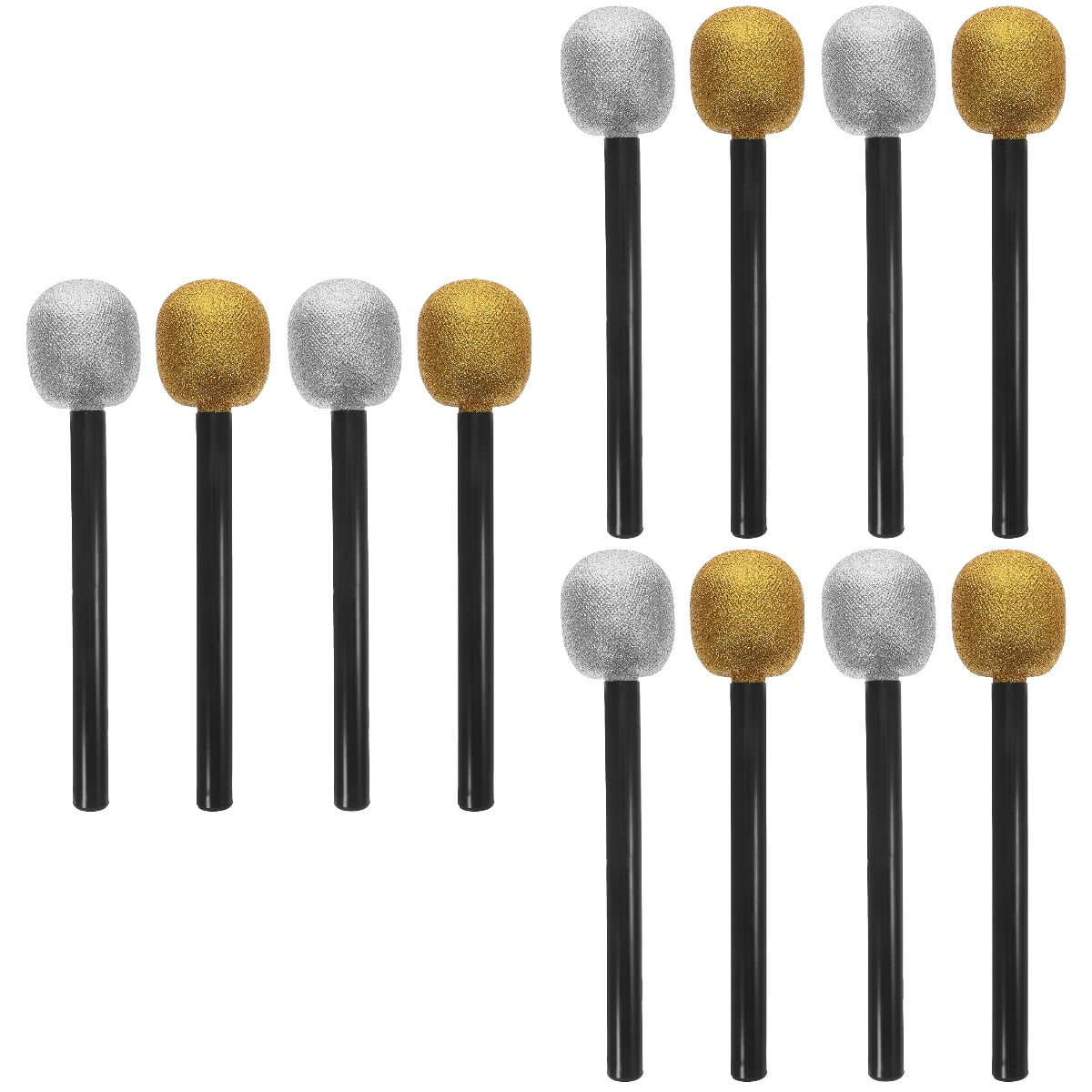 Raindrops 12 Pcs Pretend Microphone Toys Kids Simulation Microphone ...