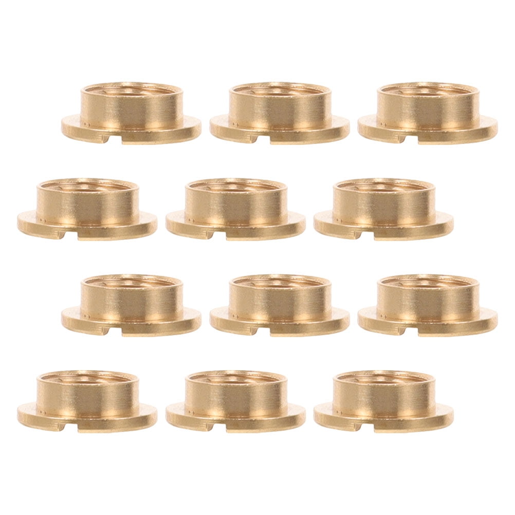 Raindrops 12 Pcs Quartz Clock Nuts Sweep Clock Movement Nut Diy Clock ...