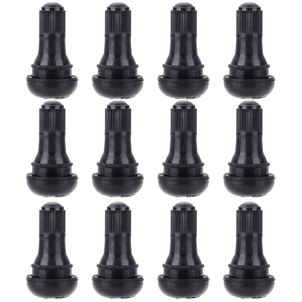 Raindrops 12 Pcs Rubber Valve Stems with Ozone Test Support for Tire ...