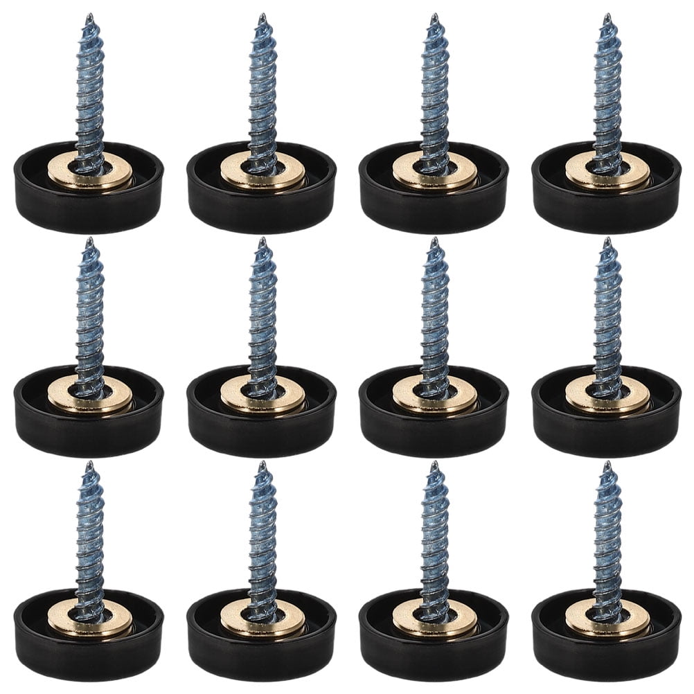 Raindrops 12 Pcs Screw Covers Decorative Caps Mirrors Screws Fasteners ...