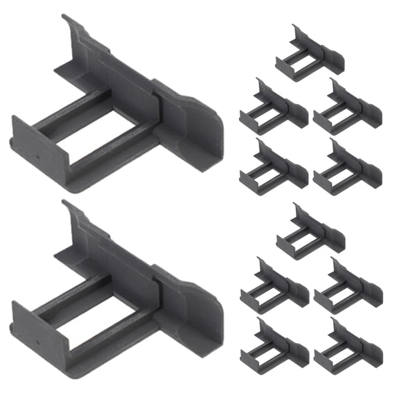 Raindrops 12 Pcs Solar Panel Mounting Clips Photovoltaic Cleaning ...