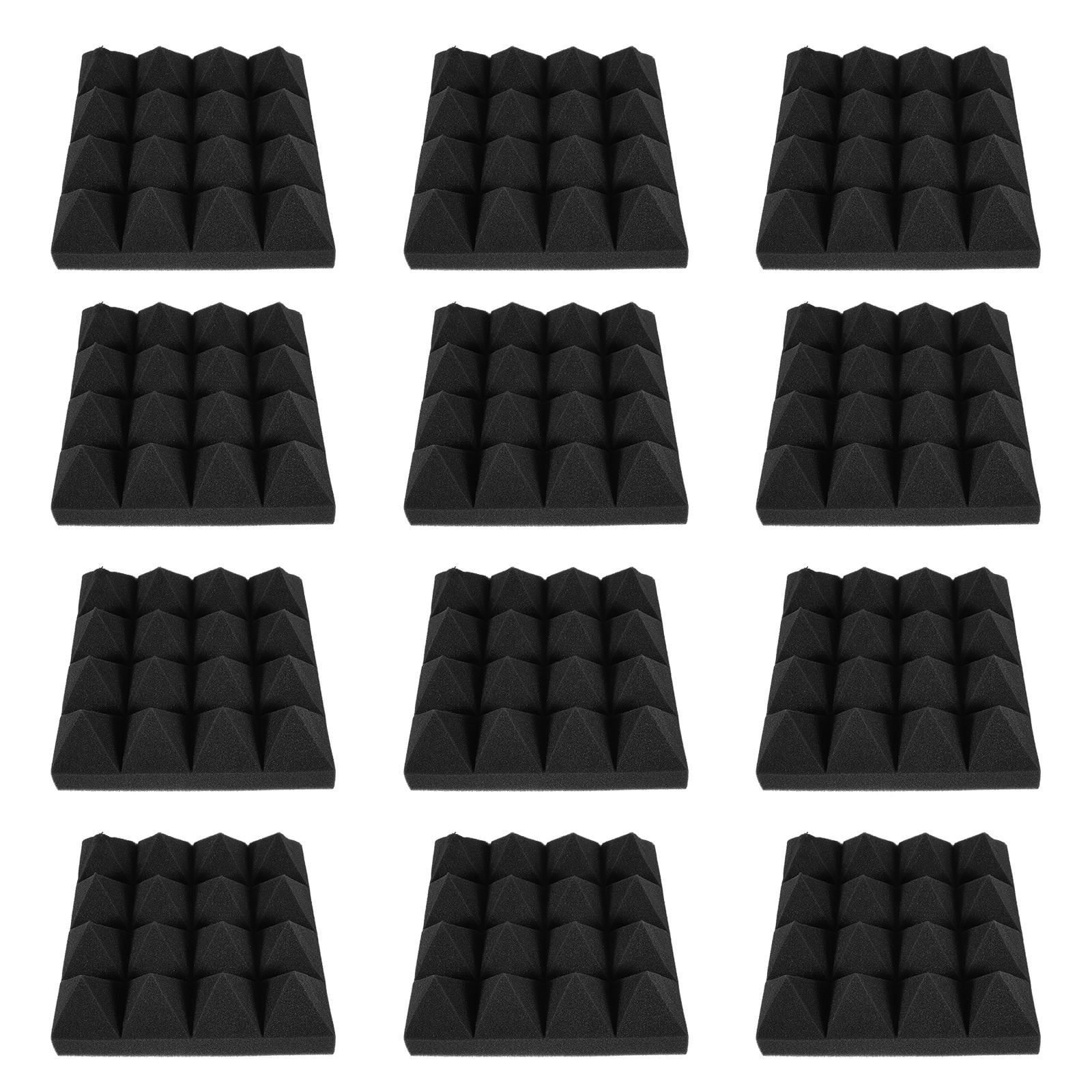 Raindrops 12 Pcs Sound-absorbing Cotton Studio KTV Soundproofing ...