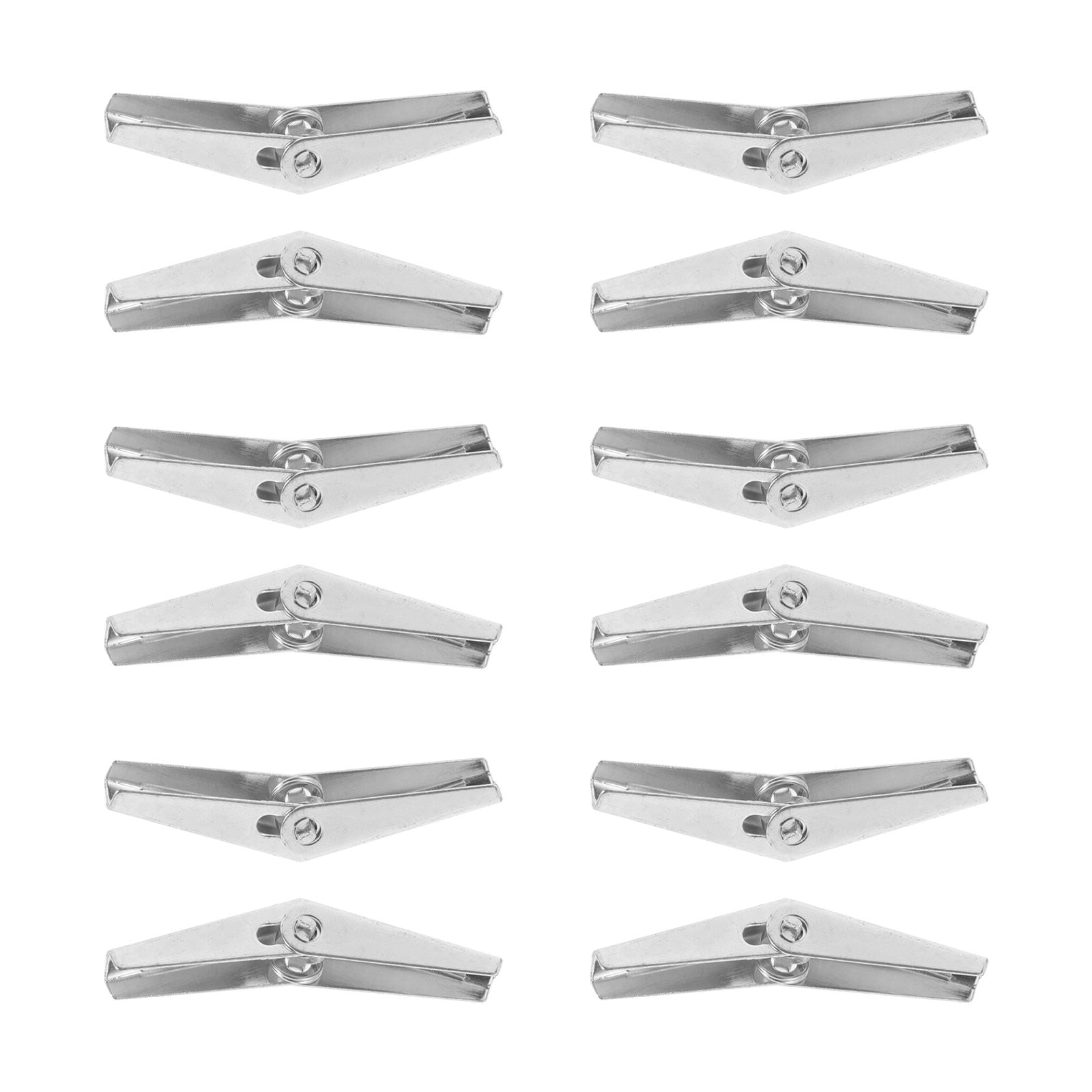 Raindrops 12 Pcs Toggle Bolts for Drywall Heavy Duty Ceiling Anchor ...