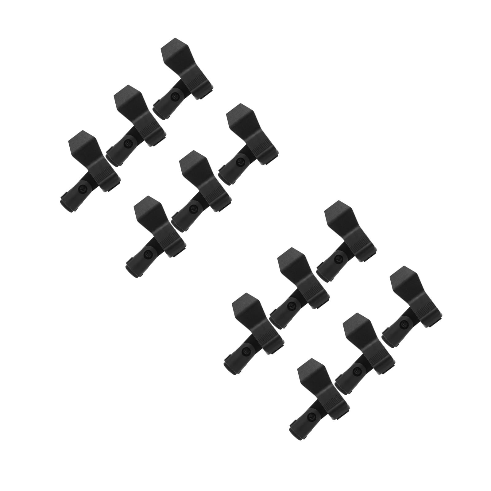 Raindrops 12 Pcs Universal Microphone Holder Clips Microphone Fixing ...