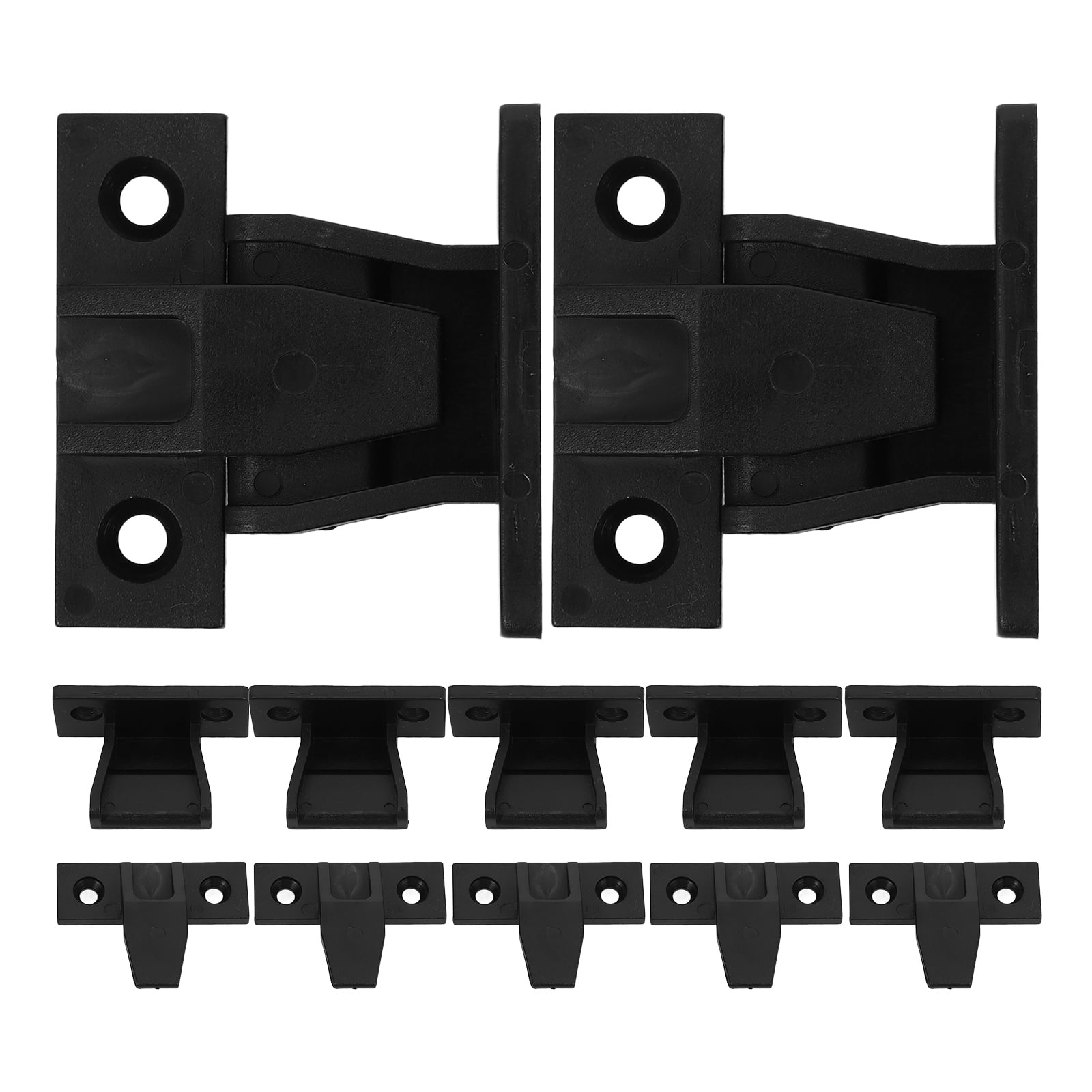Raindrops 12 Set False Front Cabinet Clips Plastic Bracket Fake Drawer ...