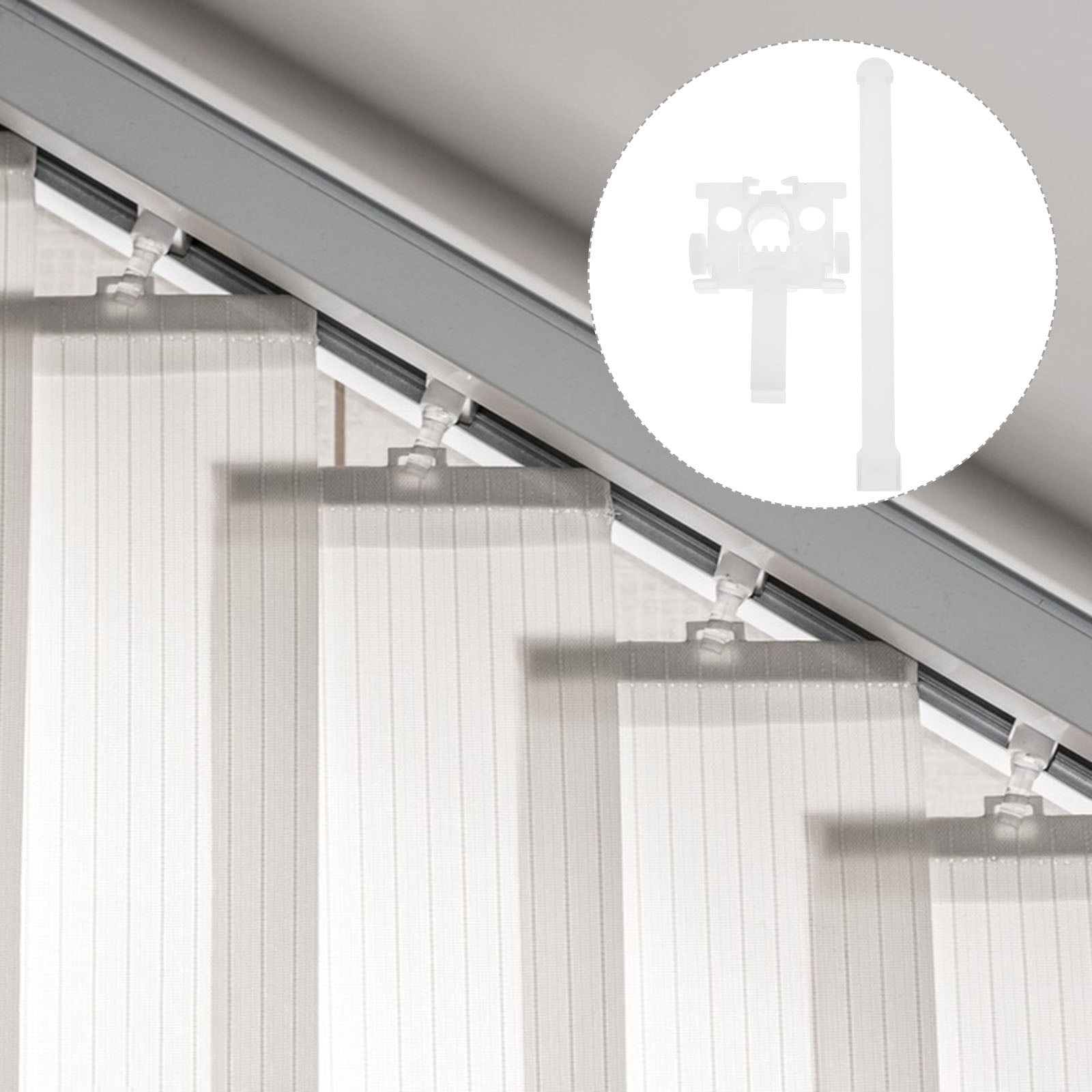 Raindrops 12 Sets Vertical Blind Repair Clip Slats Vertical Blind ...