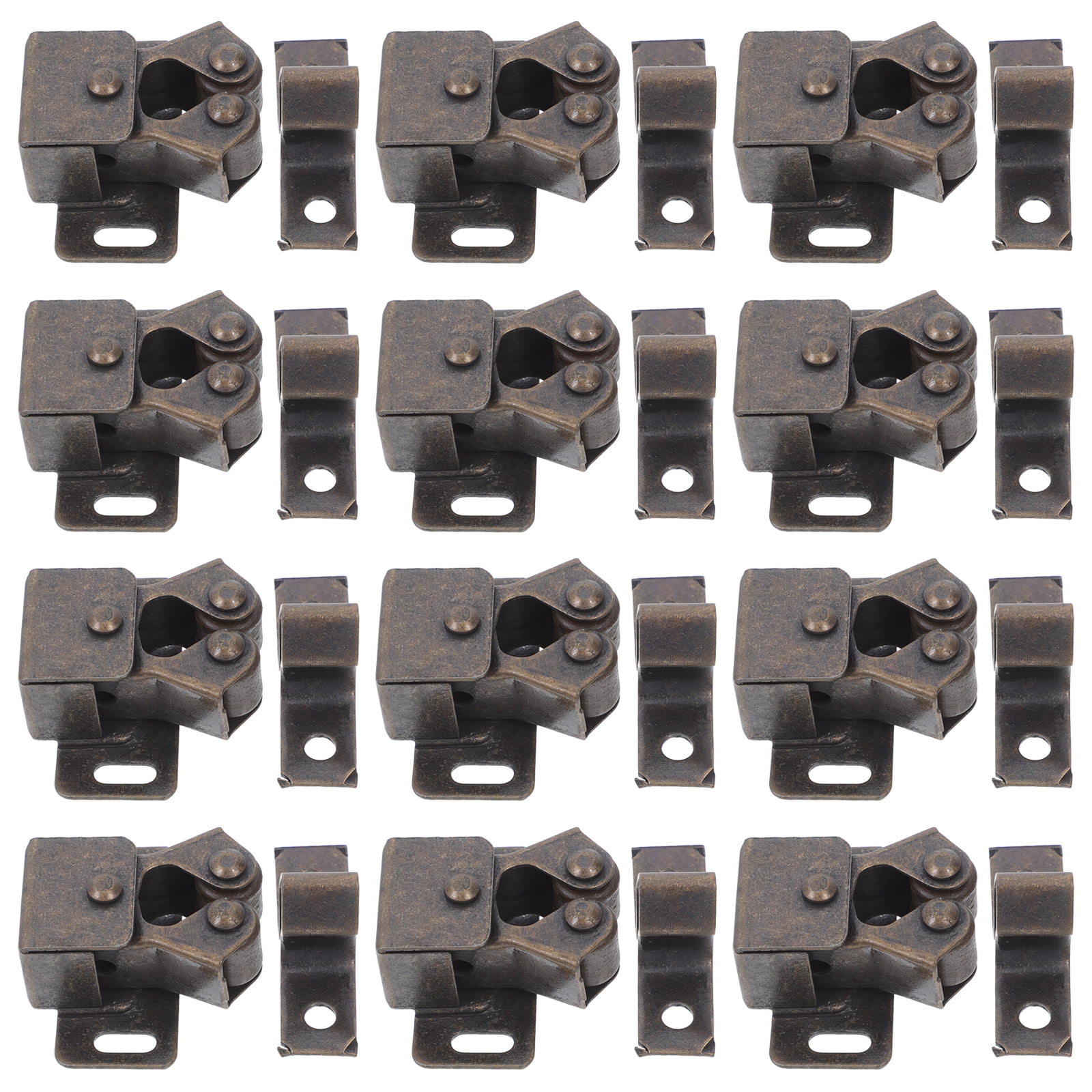 12 Sets Cupboard Ball Catch Door Roller Double Ball Cabinet Latch ...