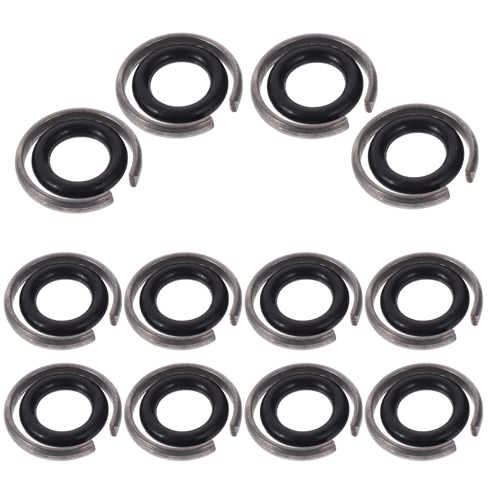 12 Sets Wrench Socket Rings with Metal 1/2 Wrench Retaining Rings ...