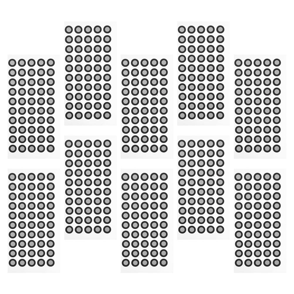 Raindrops 12 Sheets 3D Scanning Marker Dots Reflective Marking Points ...