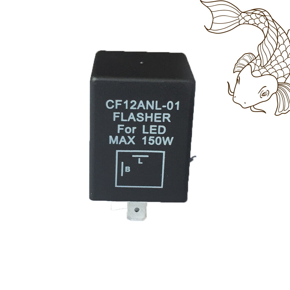 Raindrops 12 V LED Turn Signals Relay Flasher Blinker Resistor Police ...