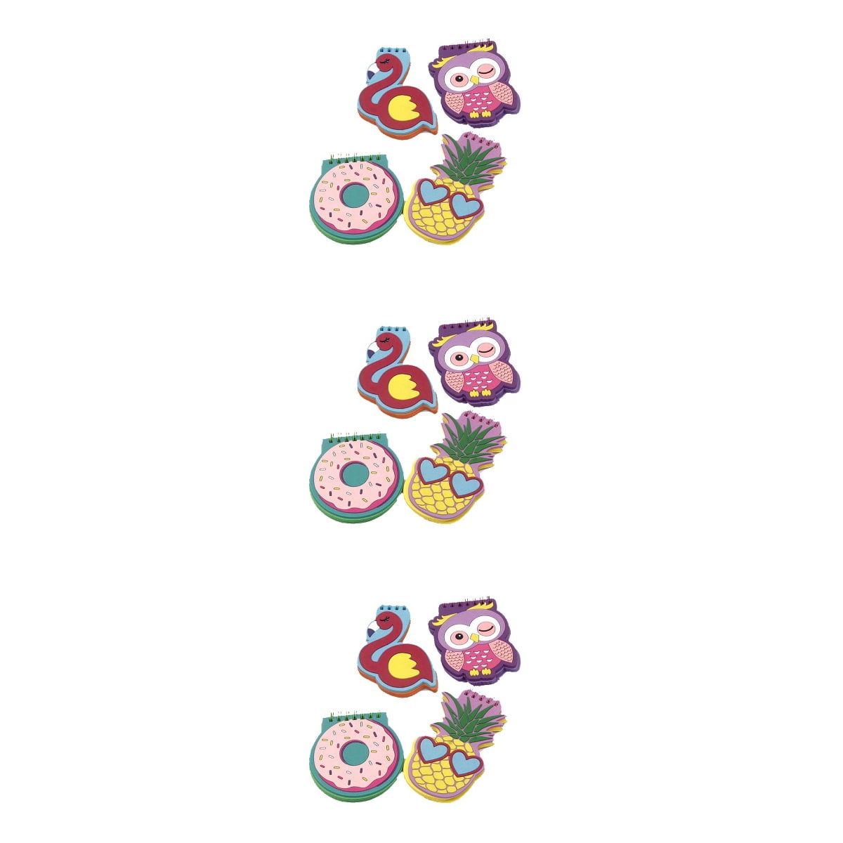 Raindrops 12 pcs Cartoon Coil Notepad Portable Mini Notebook Memo ...