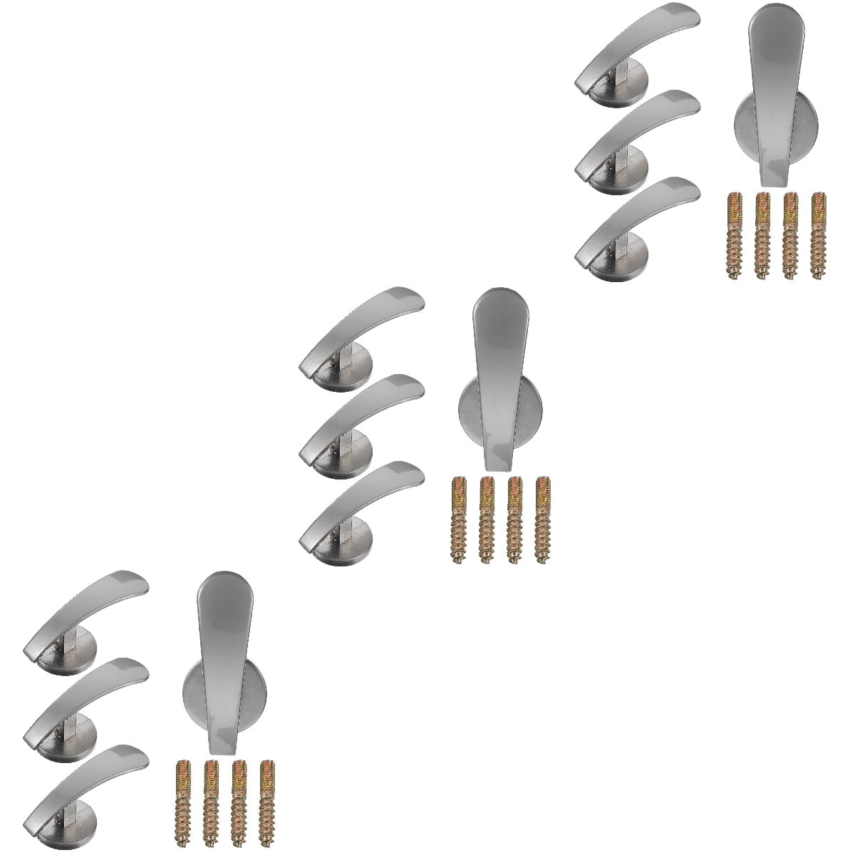 Raindrops 12 pcs Decorative Window Drapery Hooks Replacement Wall ...