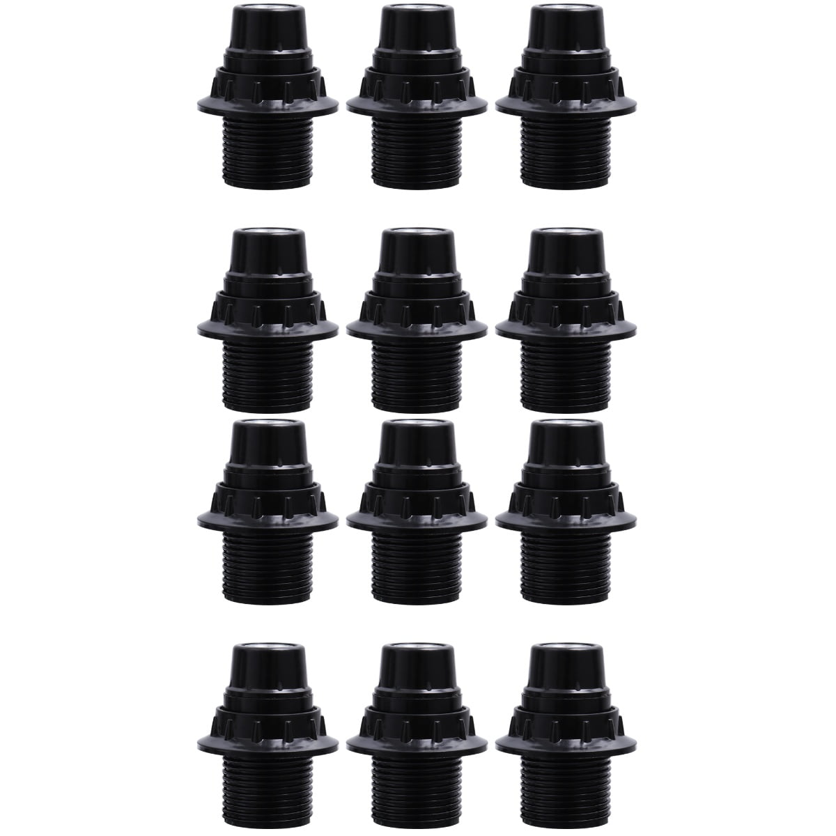 Raindrops 12 pcs E14 Light Sockets Retro Self-locking Lamp Holder Screw ...