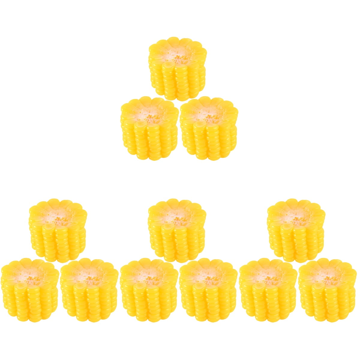 Raindrops 12 pcs Fake Corn Ornaments Artificial Corn Model Plastic Corn ...