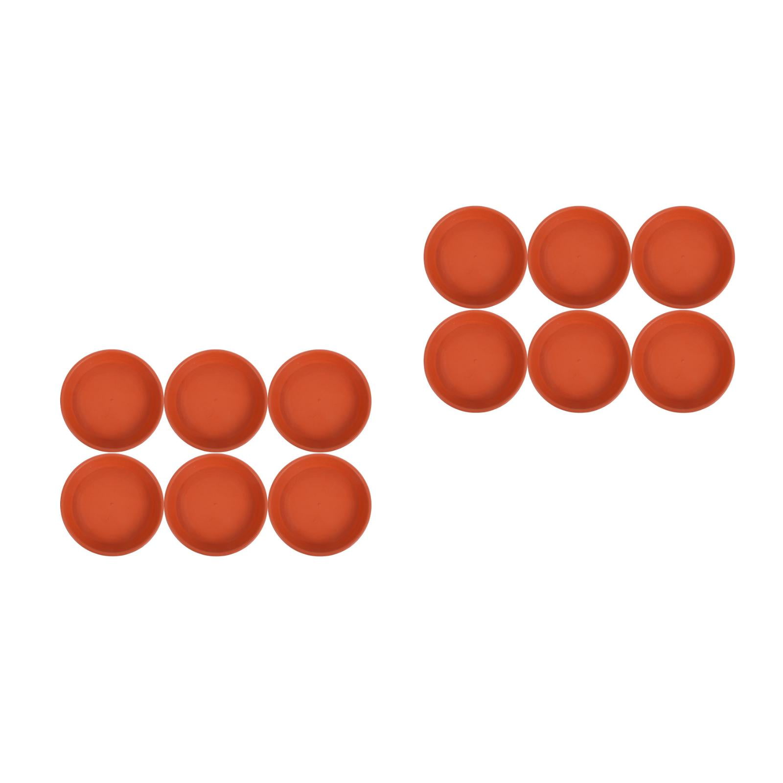 Raindrops 12 pcs Flower Pot Tray Round Plant Drip Tray Plants Water ...