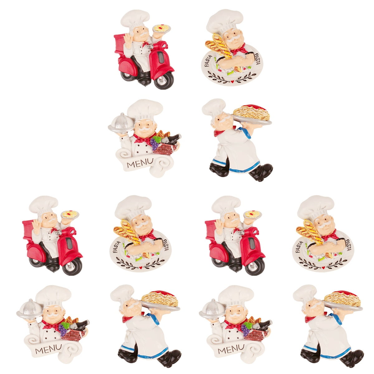 Raindrops 12 pcs Fridge Magnet Cartoon Magnet Sticker Refrigerator ...